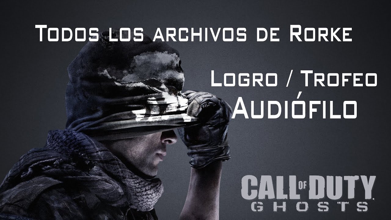 Call of Duty : Ghosts - Todos los archivos coleccionables de Rorke ...