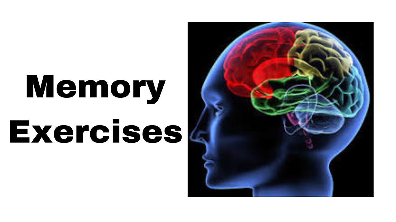 Memory Exercises for Seniors and others - YouTube