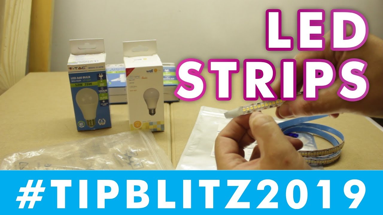 LED Lighting / LED Strips in the Workshop - #TIPBLITZ19 - YouTube