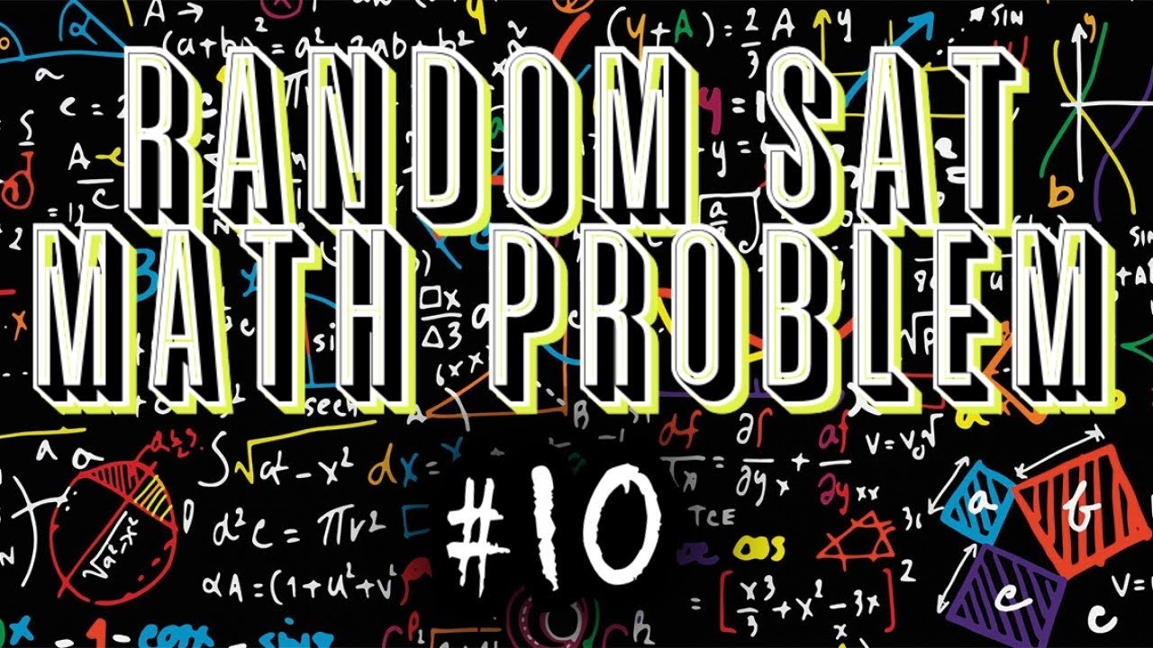 Random SAT Math Problem #10 (Me... I'm a 10) - Evaluating a Crazy ...