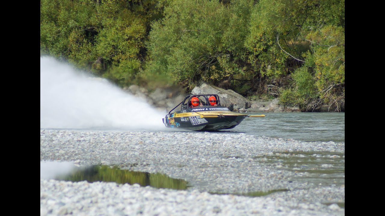 2021 Otago Rivers Jet Boat Race - Day 2 Highlights on the Dart River ...