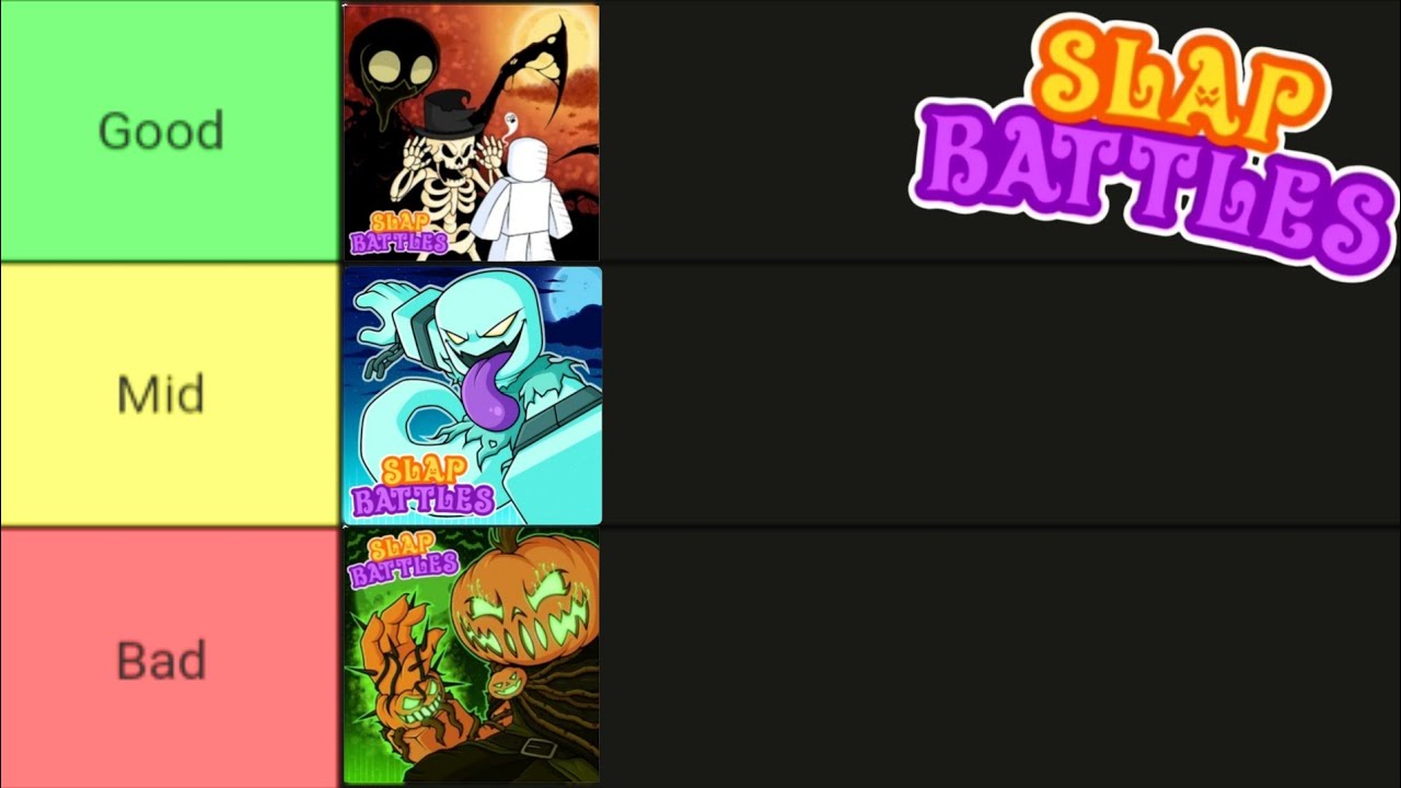 RANKING EVERY Slap Battles HALLOWEEN Updates! (2021-2024) - YouTube