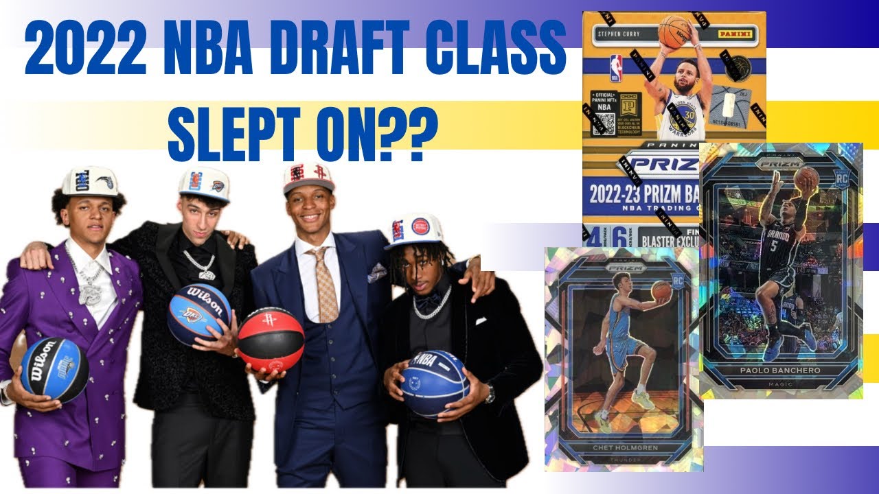 Is the 2022 NBA DRAFT CLASS Slept On?! 2022 NBA PRIZM BLASTER! - YouTube
