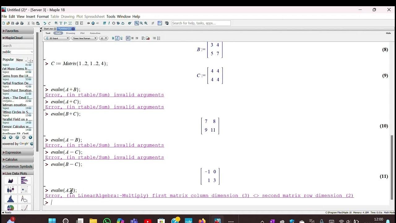 [Kelompok 1] - Matriks dan Operasi pada Matriks Menggunakan Aplikasi ...