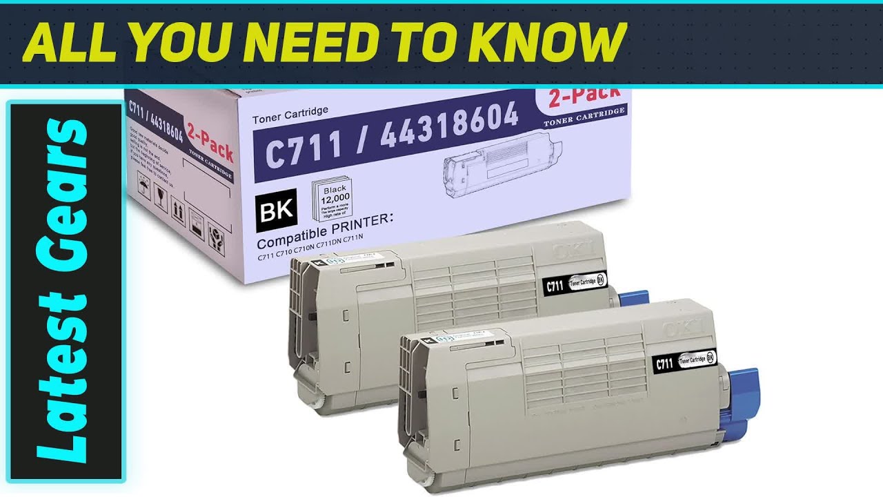 SLIKIA C711 Toner: The Smartest OKI C711 Replacement Choice! - YouTube