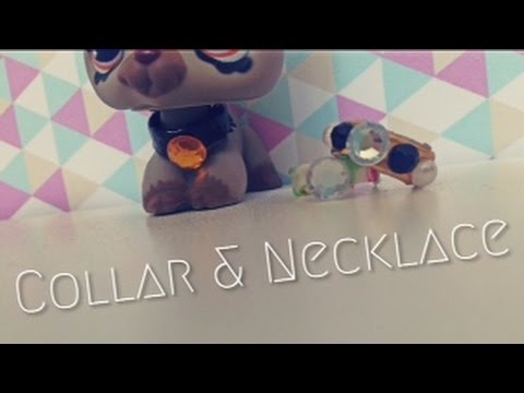 DIY Lps Necklace and Collar - YouTube