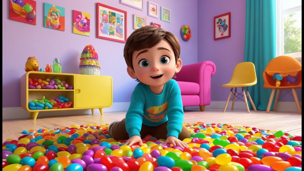 Where Oh Where Did the Jelly Beans Go? | Fun Jelly Bean Song for ...