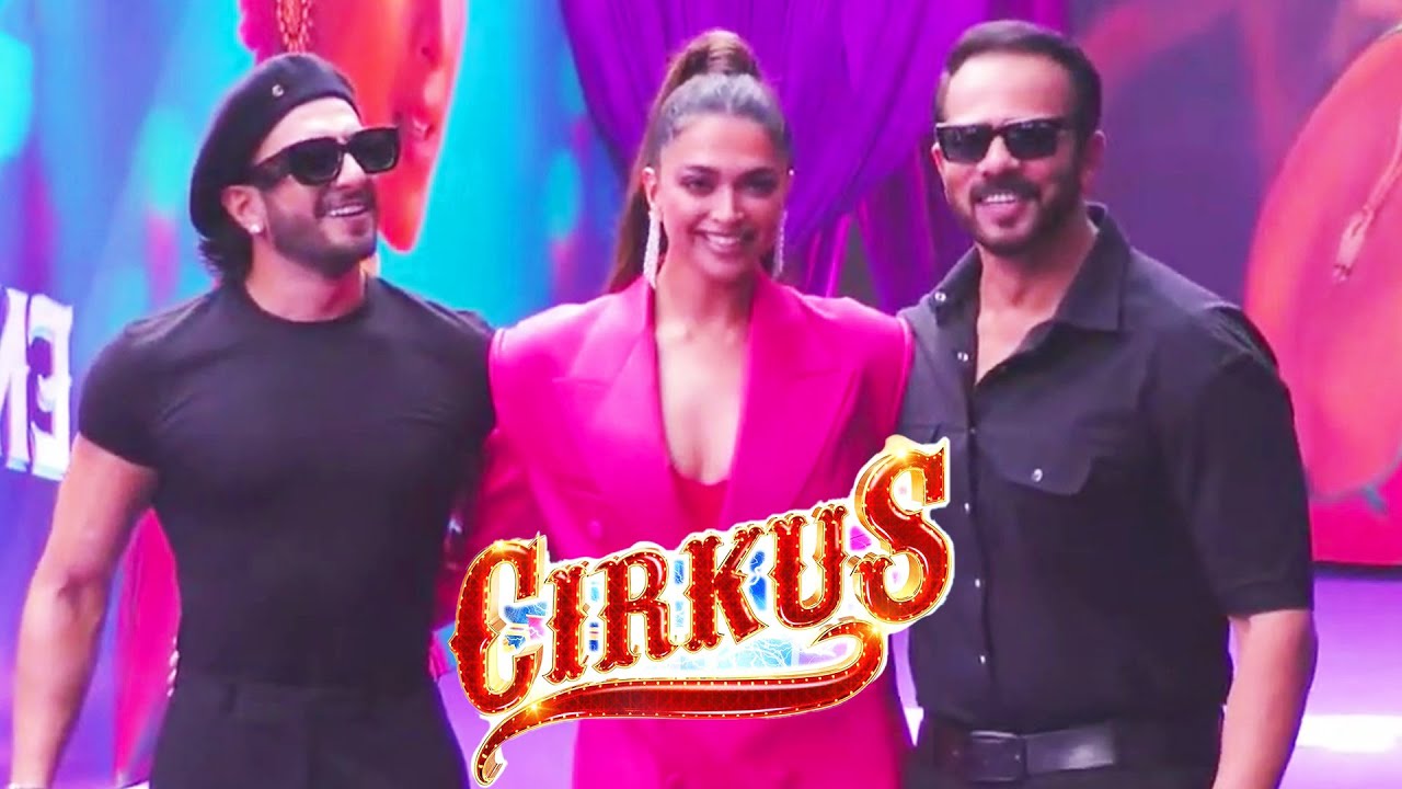Deepika Padukone Sweetly Hugs Ranveer Singh At Cirkus Song Launch - YouTube