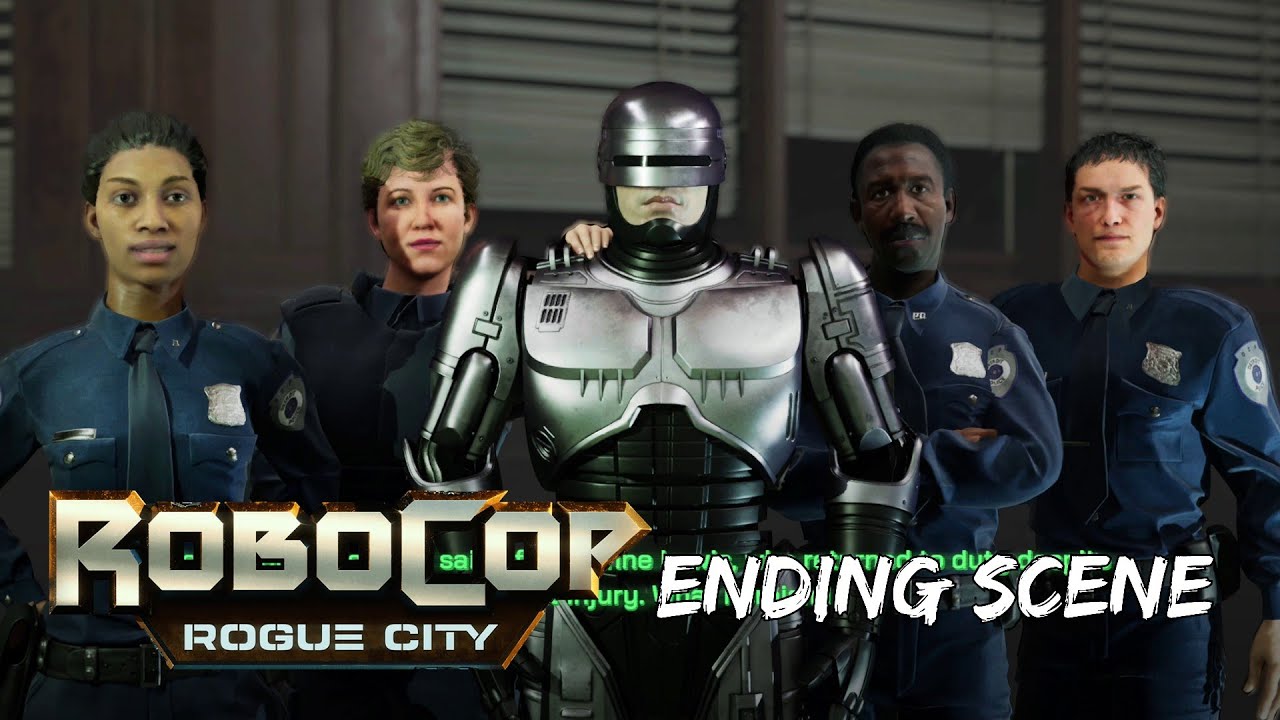 RoboCop: Rogue City - Ending Scene + Credits - YouTube