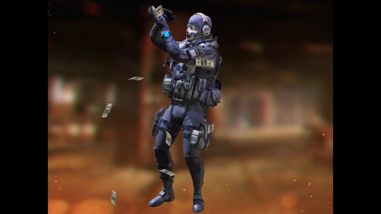 GHOST MAKE IT RAIN EMOTE! IN CALL OF DUTY MOBILE GAMEPLAY 💥 - YouTube