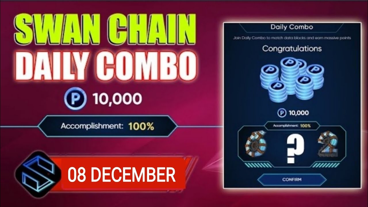 Swan Chain Daily Combo Today Code 08 December | Swan Chain Airdrop ...