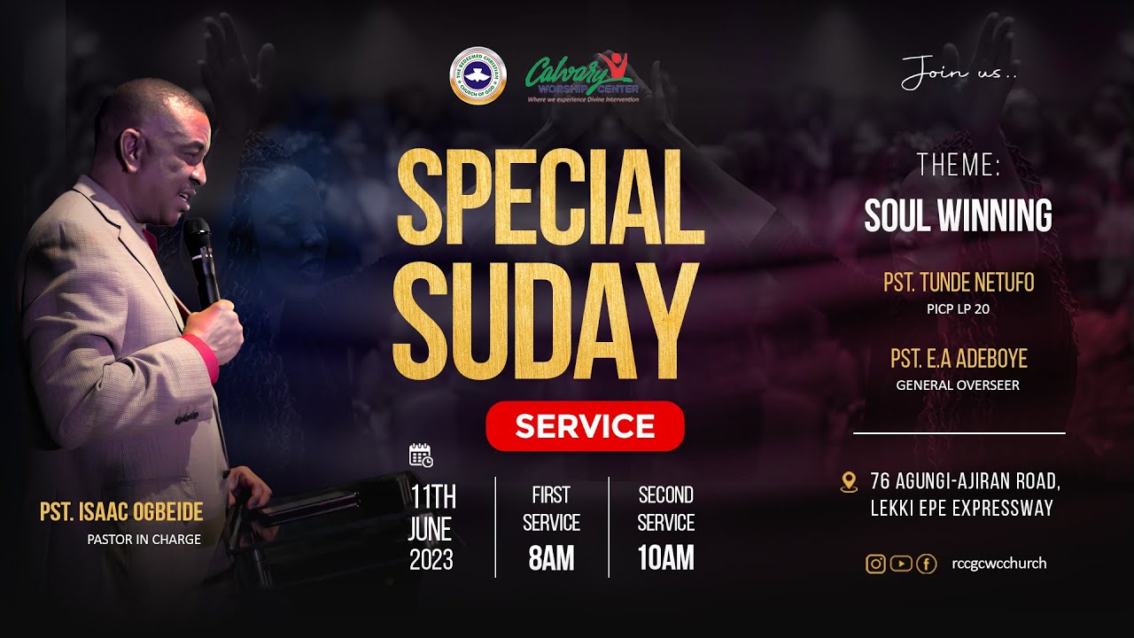 Special Sunday Service Live Stream - YouTube