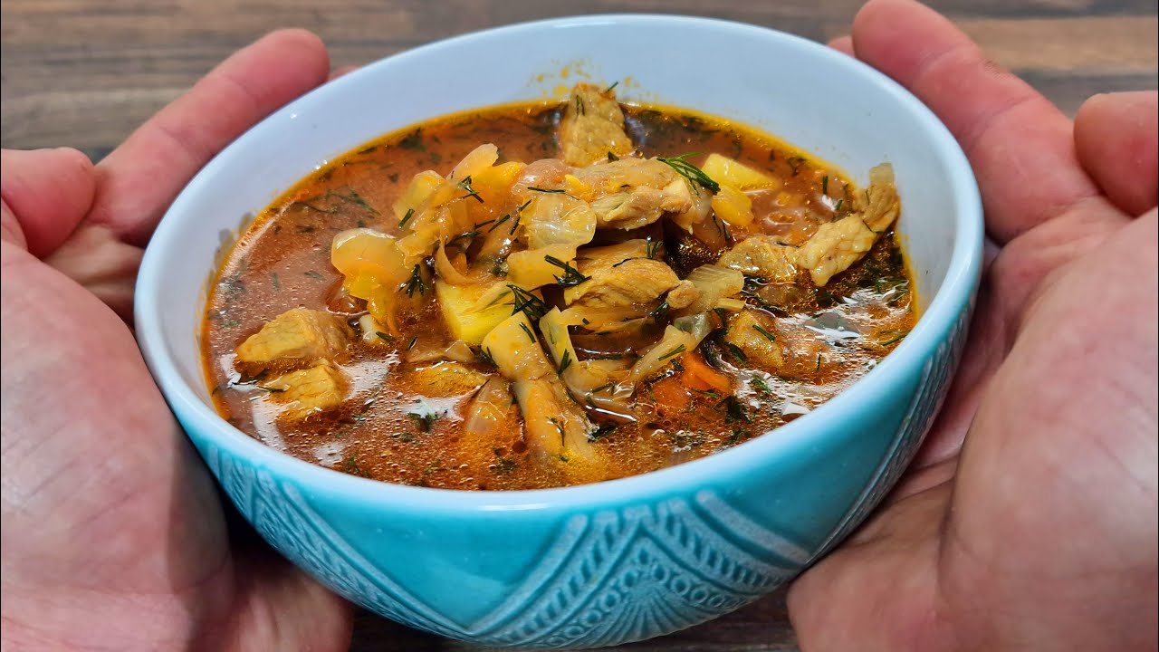 Das Suppenrezept, das sie mir im Dorf beigebracht haben! Leckere ...