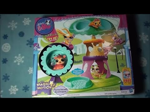 NEW LPS MAGIC MOTION PLAYTIME PARK with Russell FergusonLPS EXCLUSIVE ...