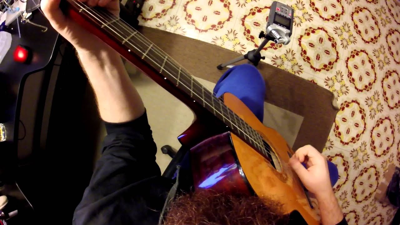 Experiment: Beer + Cheap classical guitar + GoPro + Zoom H4n - YouTube