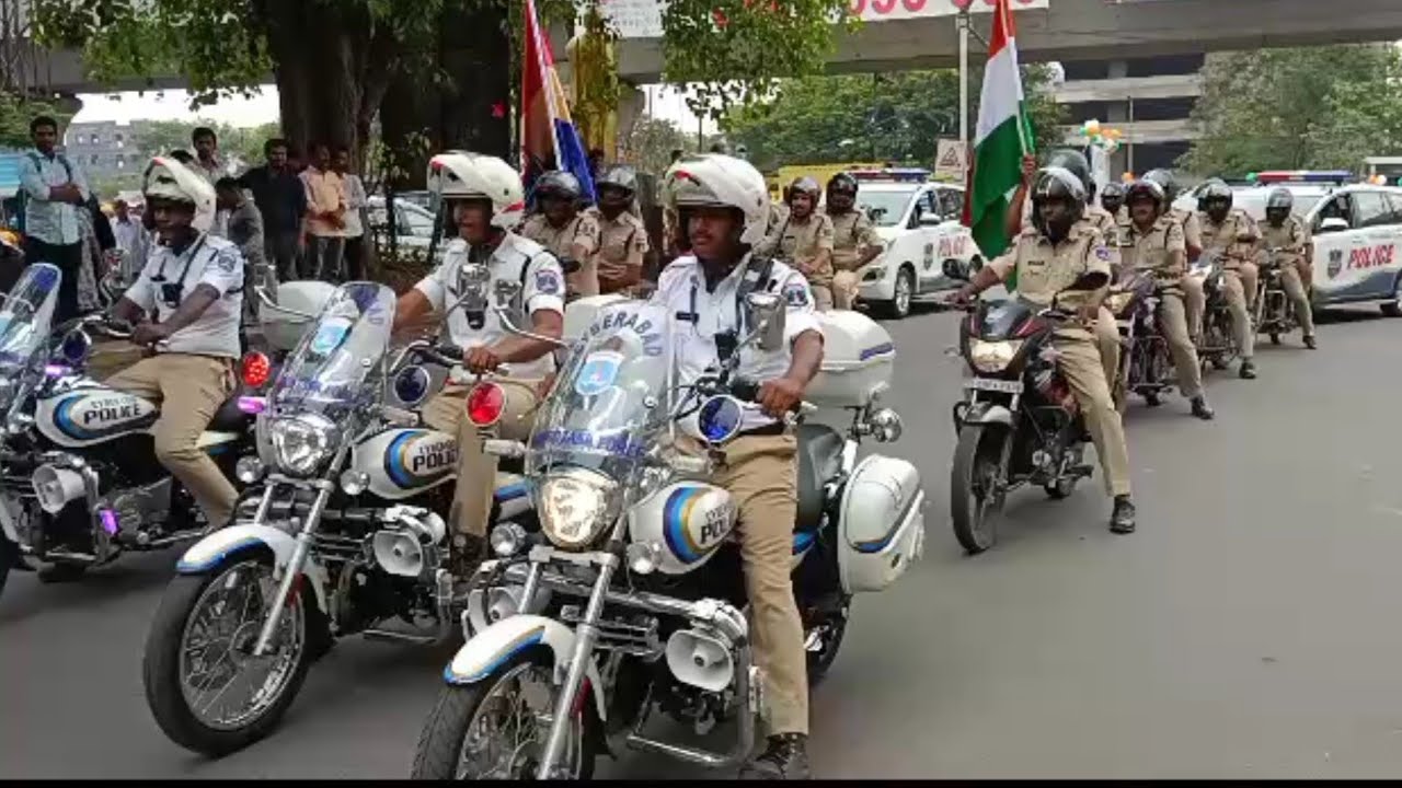 Telangana state birth decade celebrations, Balanagar Zone Police ...