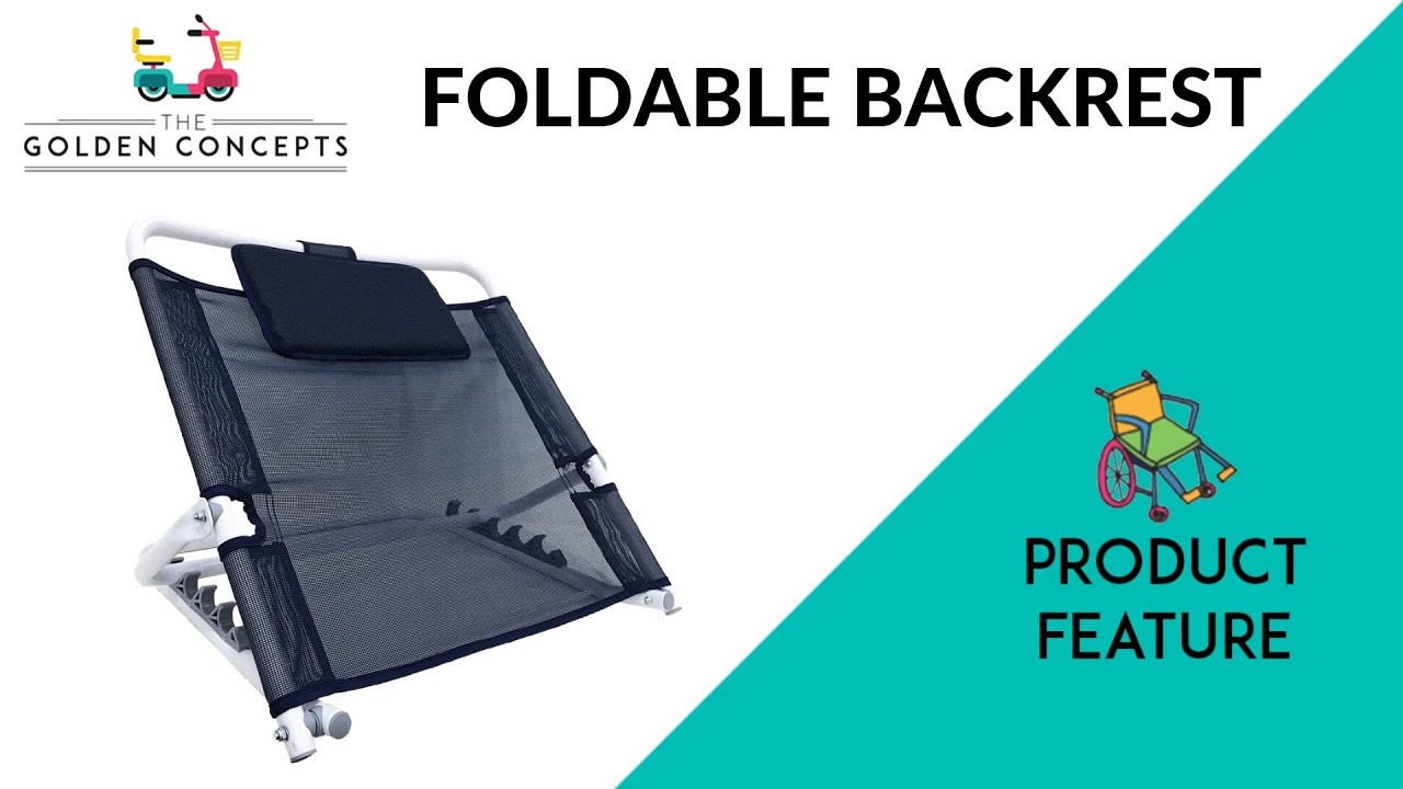 HappyHome Foldable Backrest | Product Feature - YouTube