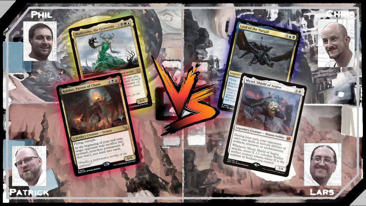 Commander Tables - EP - 10 / Muldrotha // Lord of the Nazgûl // Myrel ...