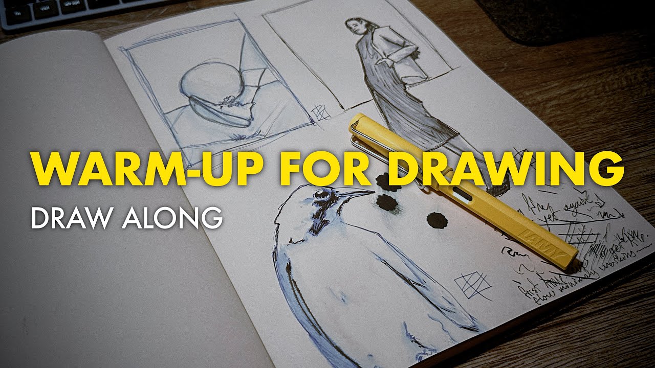 Drawing session warm up. Get loose and ready | Reference photos ready ...