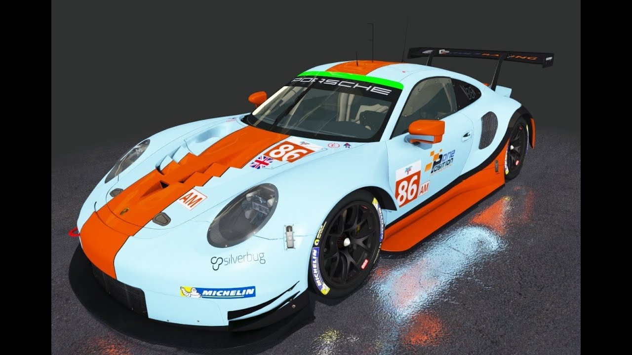 rFactor 2: Porsche 991 RSR @ Monza |Regen - YouTube