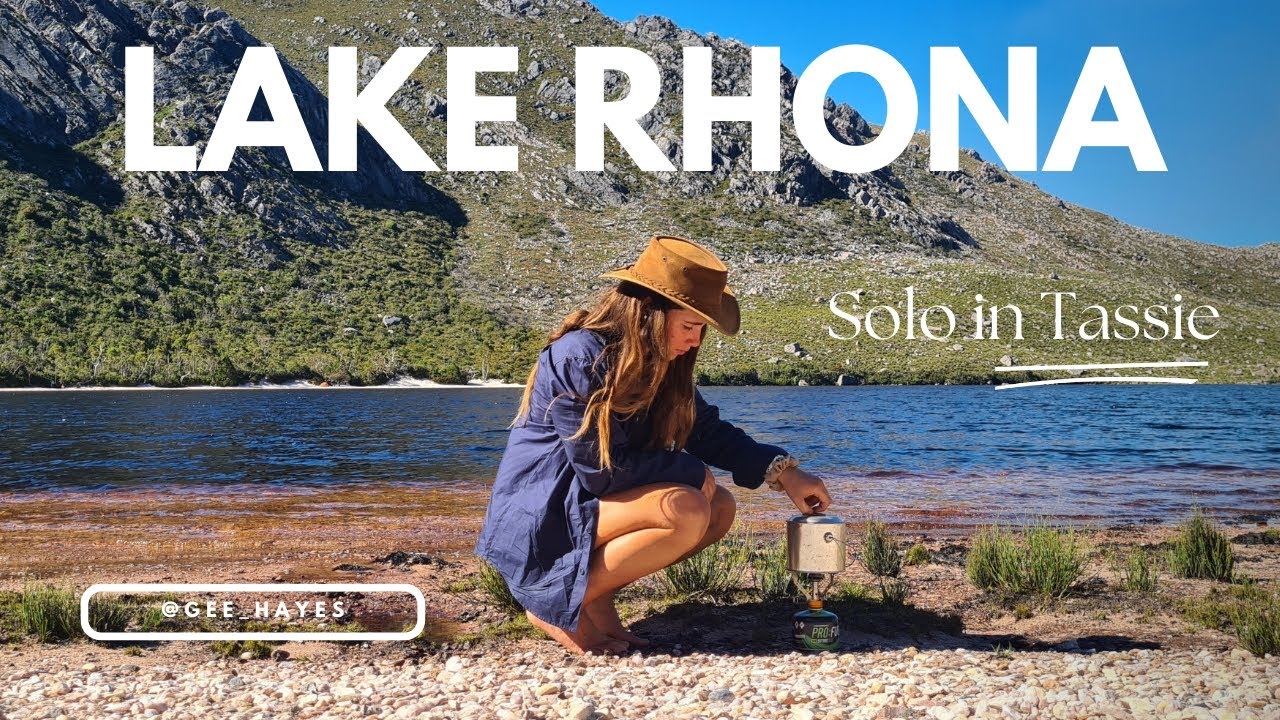 Overnight Hike to Lake Rhona - Solo Hiking Tasmania - YouTube