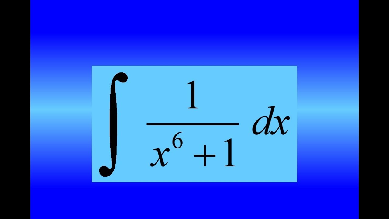 VARIOUS & ENRICHMENT hard indefinite integral 1 - YouTube
