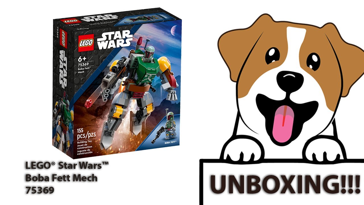LEGO® Star Wars™ Boba Fett Mech 75369 - Unboxing by Bob - YouTube
