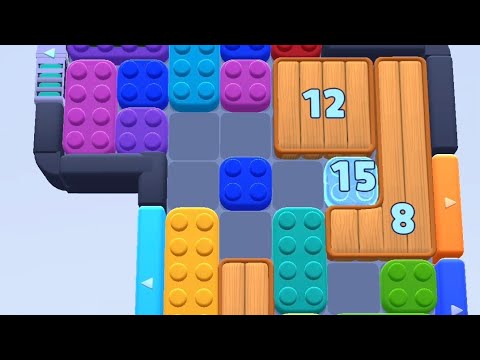 Color Block Jam Level 288 Game Walkthrough || Color Block Jam Puzzle ...