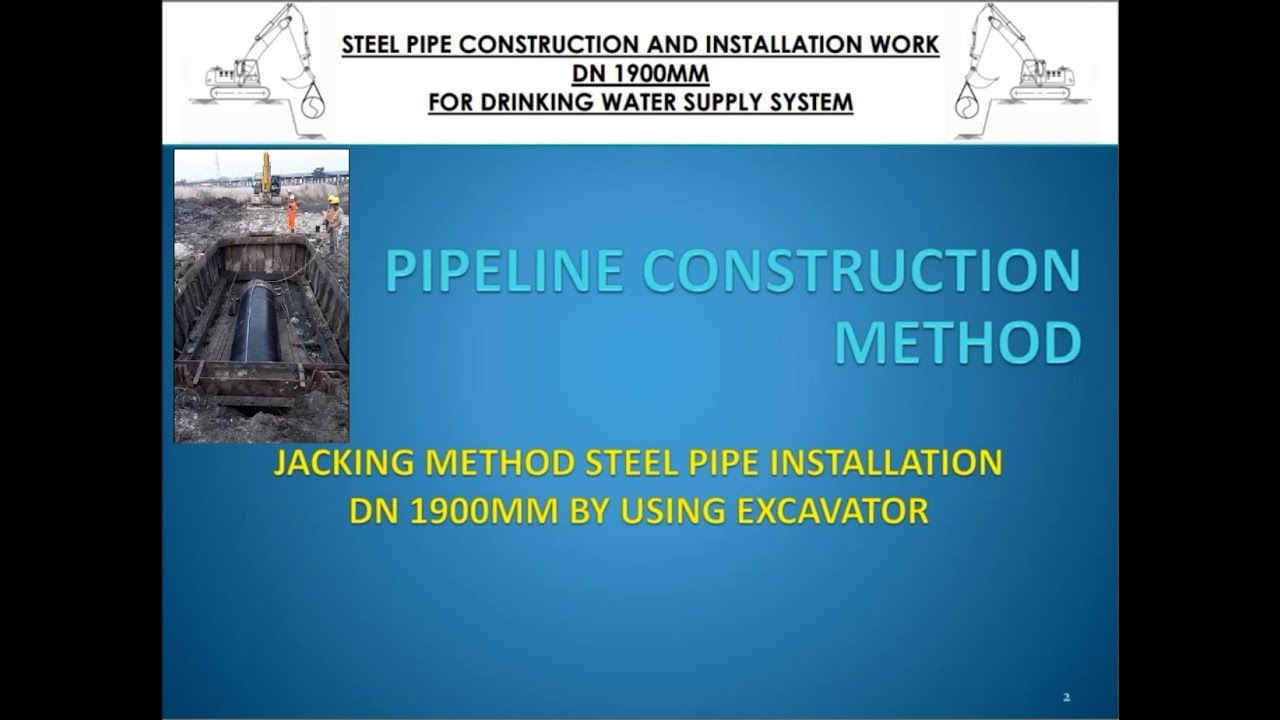 Metode Jacking Dengan Excavator di Proyek Perpipaan | Jacking Work ...