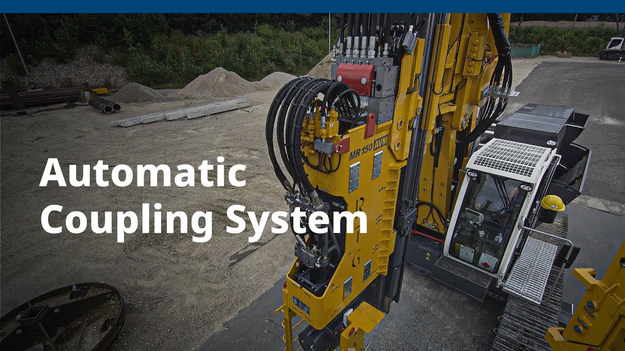 RTG Rammtechnik GmbH – Automatic Coupling System - YouTube