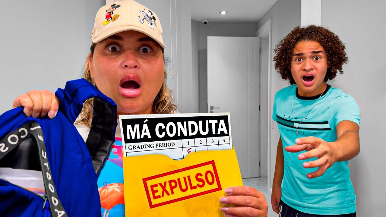 O RYAN VAI SER EXPULSO DA ESCOLA ... - YouTube