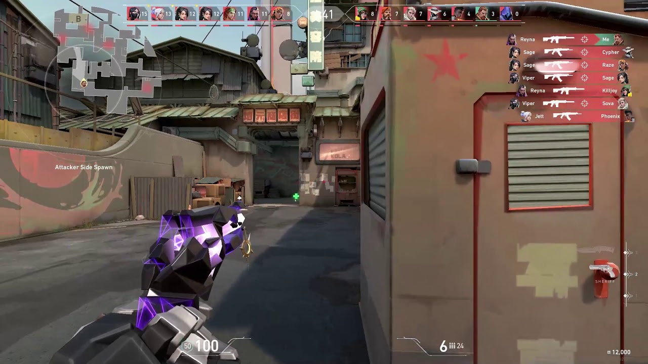 Singularity Sheriff Skin Spotlight - Valorant - YouTube
