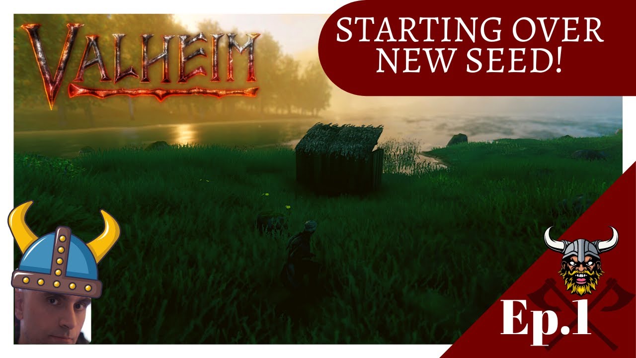 Valheim 2.0 ~ Ep.1 ~ New Home, New Seed! - YouTube
