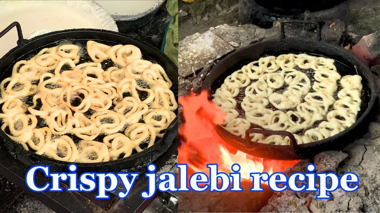 Famous crispy jalebi recipe street food | ASMR oldest food most popular ...