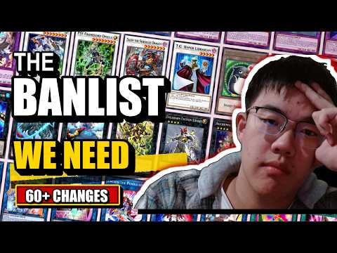 Yu-Gi-Oh NEEDS This Banlist NOW