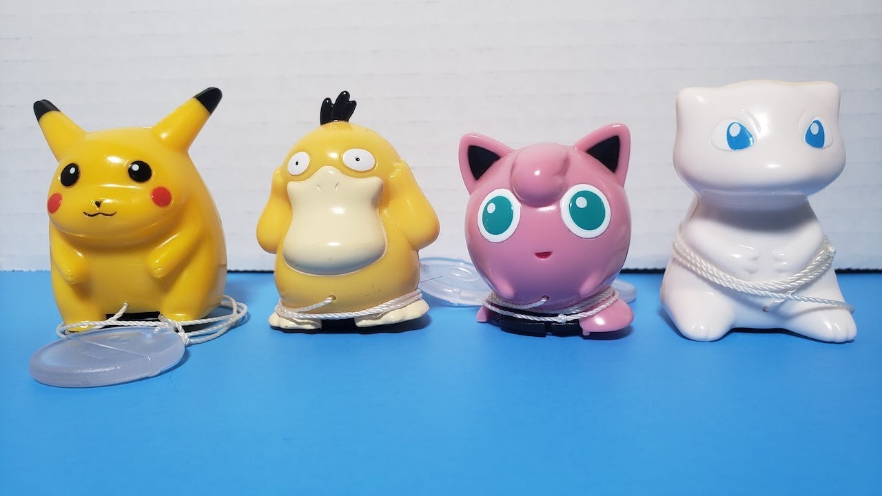 Pokemon Pull String Walkers - YouTube