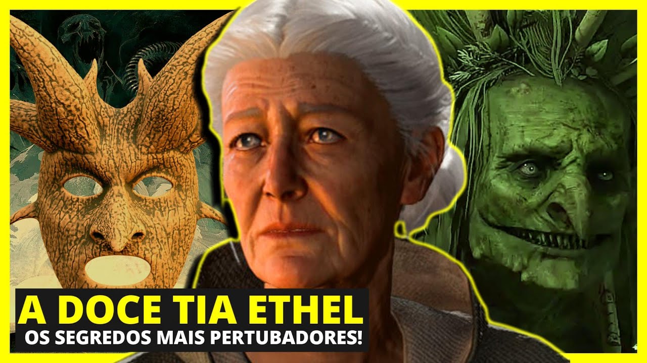 TIA ETHEL - Descubra os SEGREDOS da Megera Verde de Baldur's Gate 3 ...