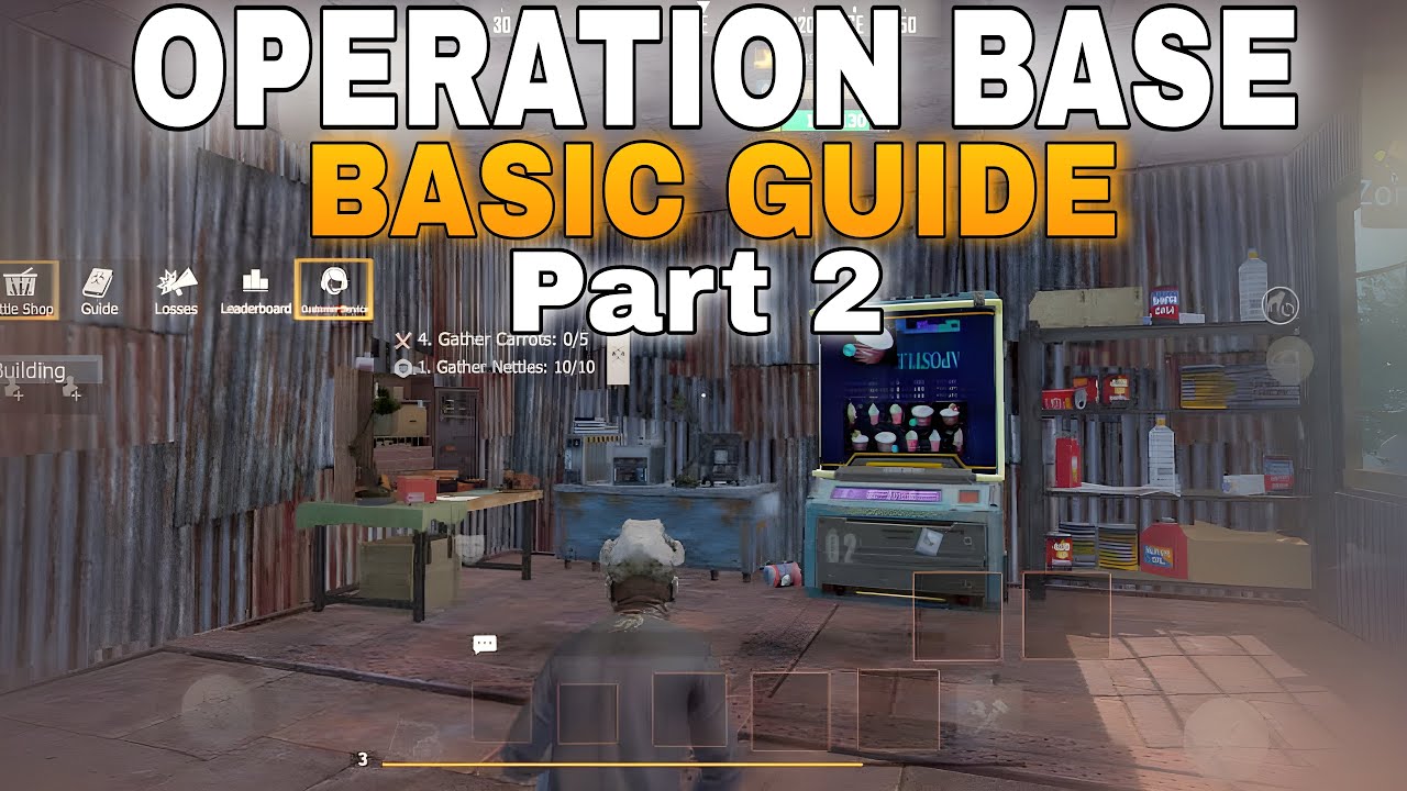 OPERATION BASE BASIC GUIDE PART 2 HOW UPGRADE BASE AND BACKPACK # ...