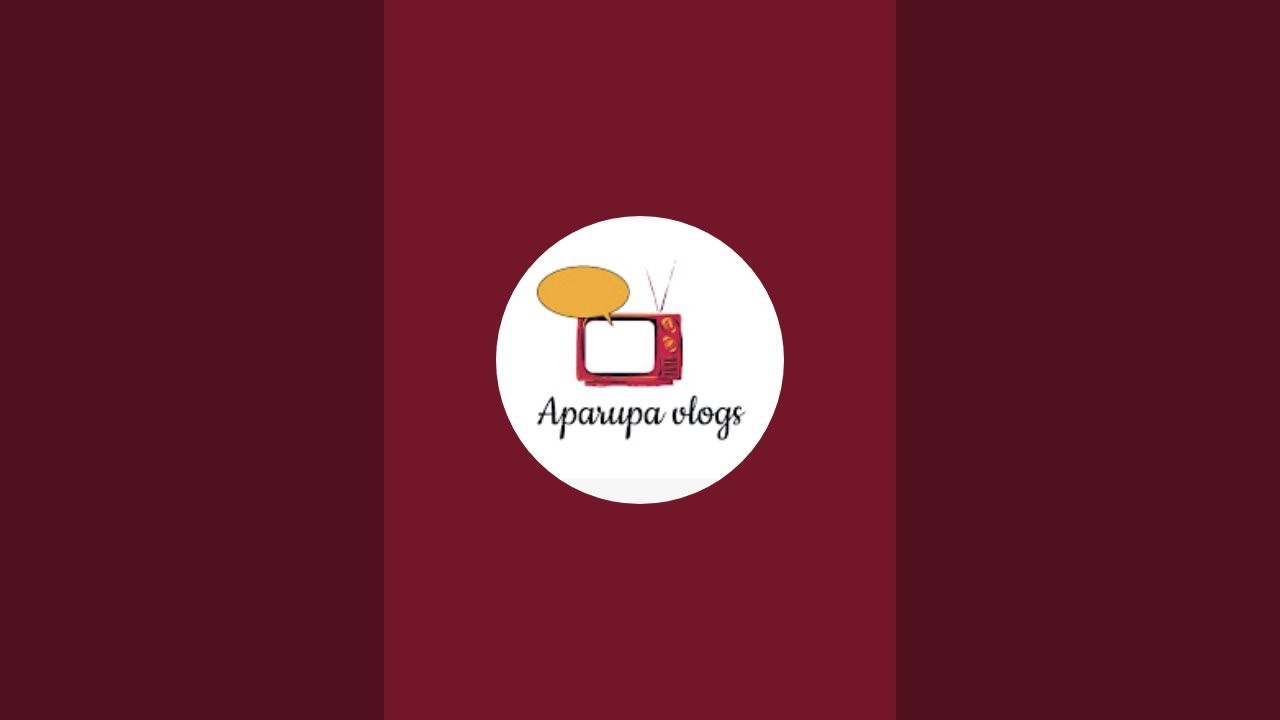 Aparupa vlogs. is live - YouTube