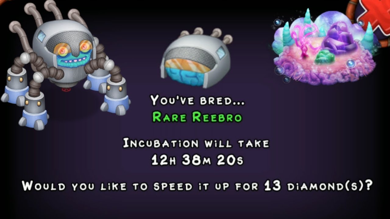 MY SINGING MONSTERS | I GOT RARE REEBRO ON ETHEREAL ISLAND - YouTube