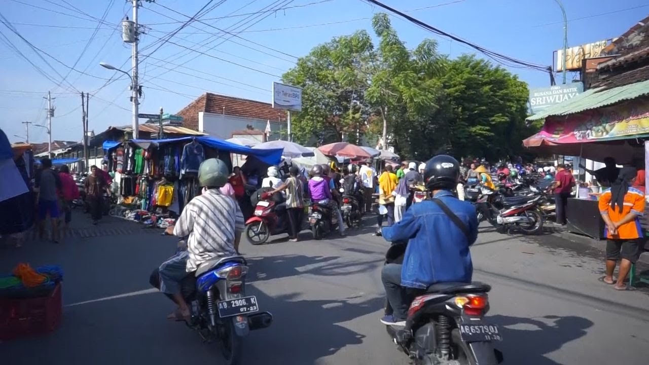 【🚶Pasar Legi Kotagede ⤳ Masjid Gede Mataram Kotagede Yogyakarta】 - YouTube