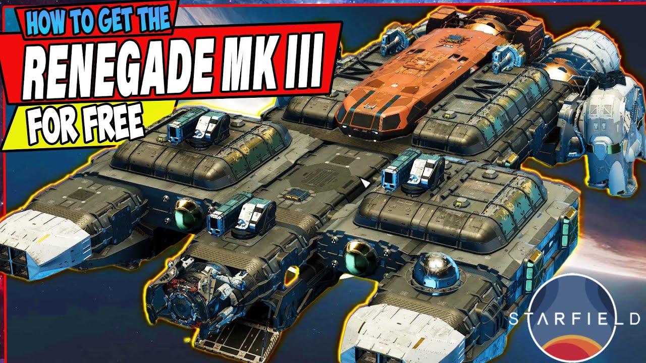 Starfield - Rare C Class Ship - The Renegade MK III For Free - Best ...