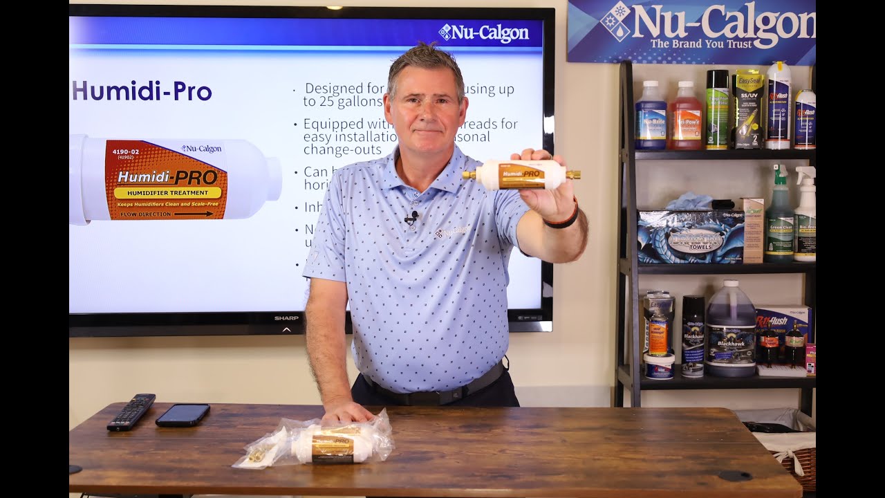 Humidi-Pro / How to keep your humidifier free of Scale - YouTube