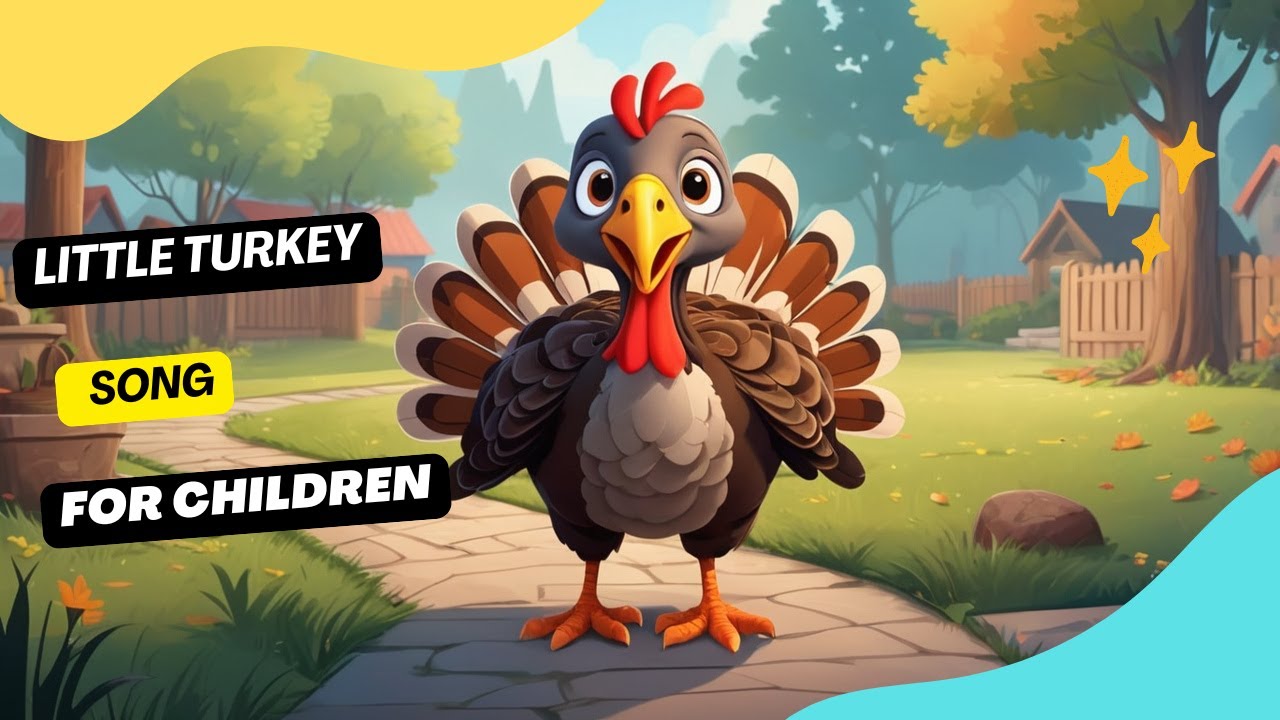 Little Turkey Song for Kids - YouTube