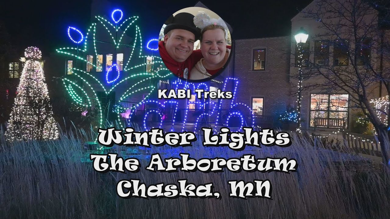 Winter Lights, The U of MN Arboretum - Chaska, MN - YouTube