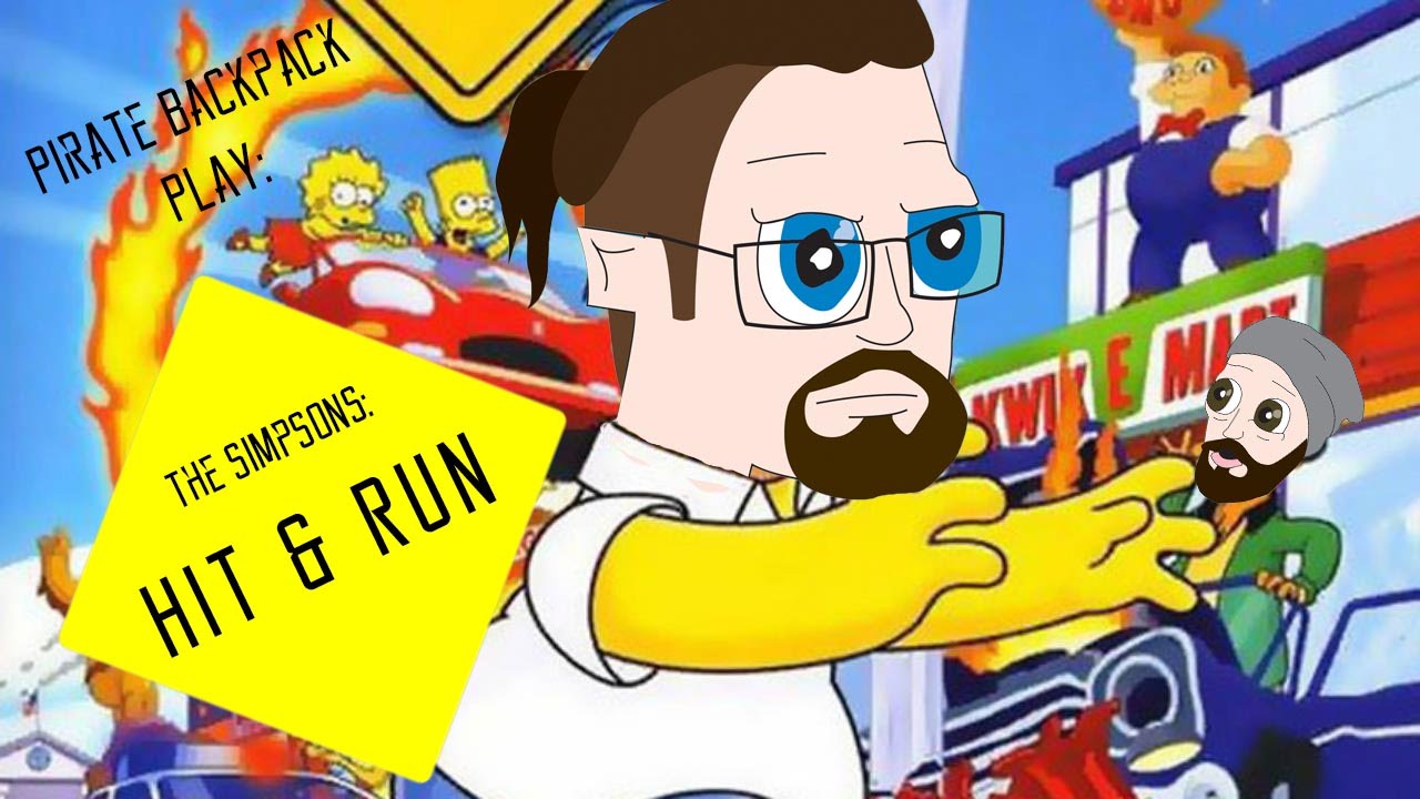 Pirate Backpack Play | The Simpsons: Hit and Run - YouTube