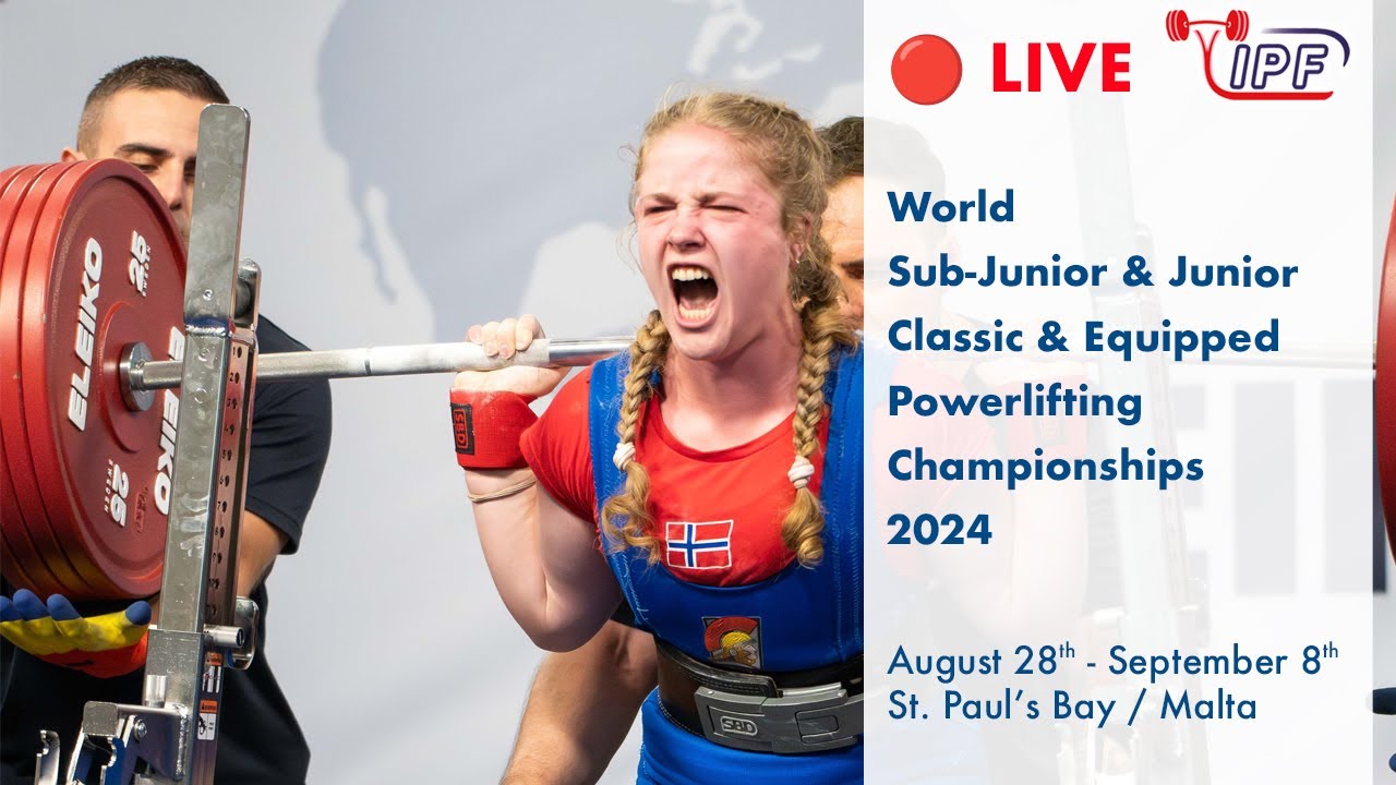 🔴 LIVE: Men SJr 83&93kg, Jr 83kg equipped - World SJr & Junior ...