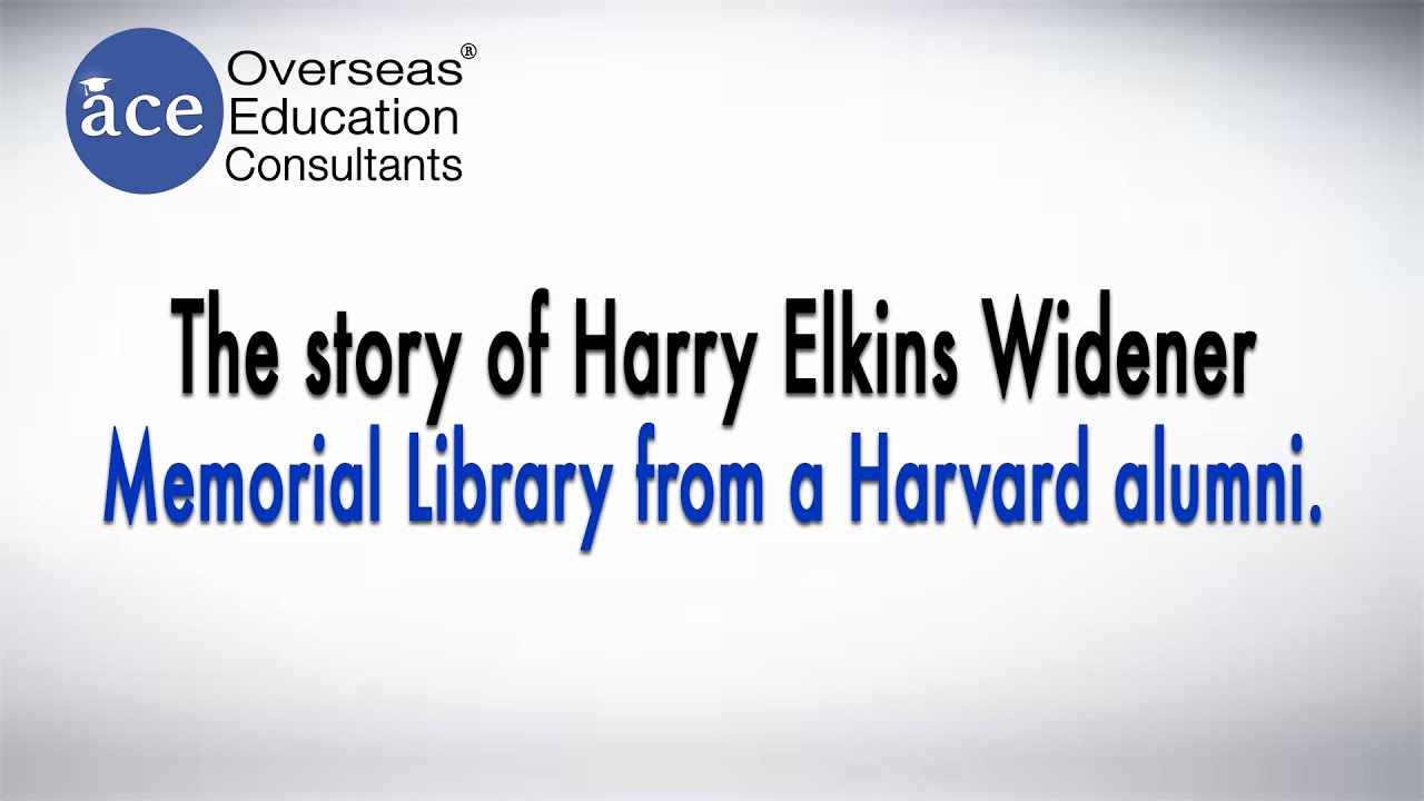 The story of Harry Elkins Widener Memorial Library from a Harvard ...