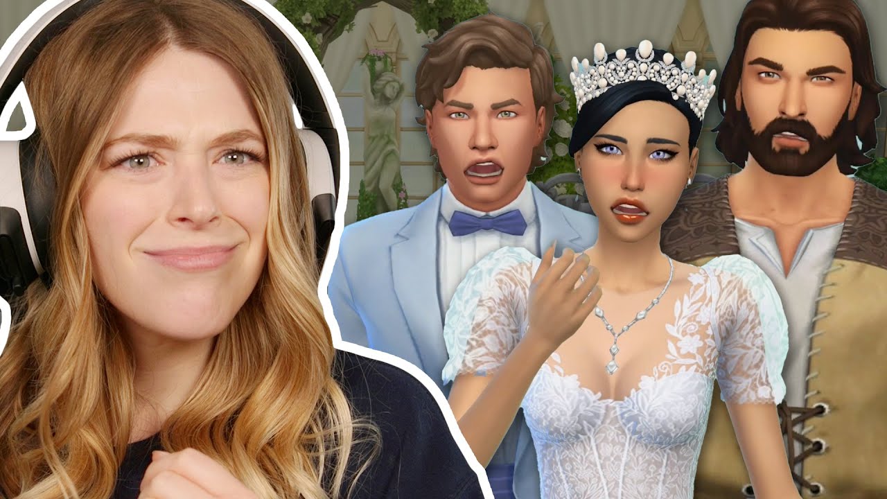 Throwing A ROYAL Wedding In The Sims 4 | Rags 2 Royalty #12 - YouTube