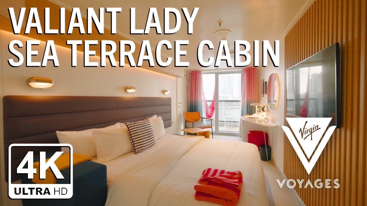 Sea Terrace Cabin Tour — Virgin Voyages Valiant Lady Cruise Ship - YouTube